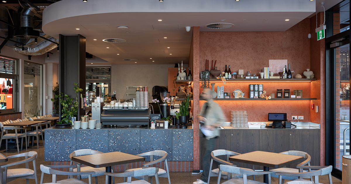 STACK completes the fit-out of Mensa Café - STACK Interiors