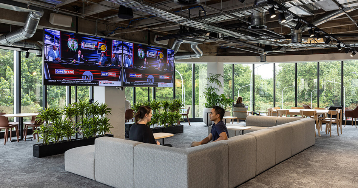 Les Mills International unveils new workplace - STACK Interiors