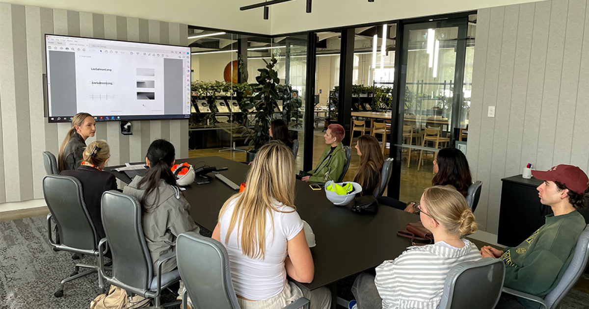 STACK welcomes Interior Design students from Unitec - STACK Interiors